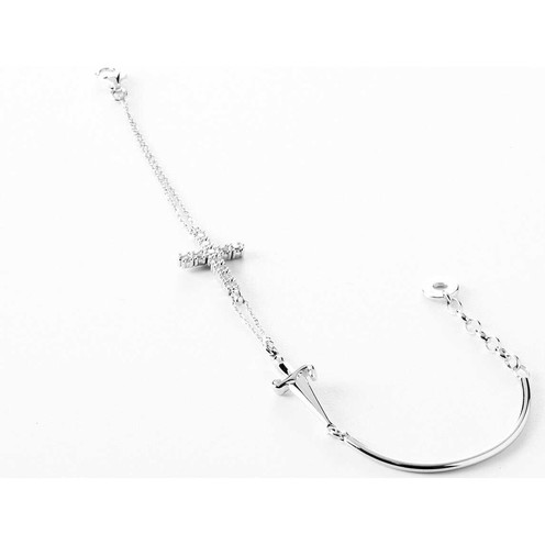 Bracciale Cesare Paciotti Croce Di Luce - JPBR0949B